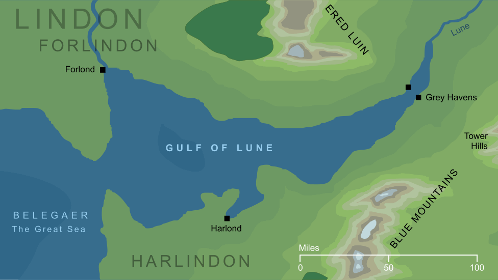 The Encyclopedia of Arda - Gulf of Lune